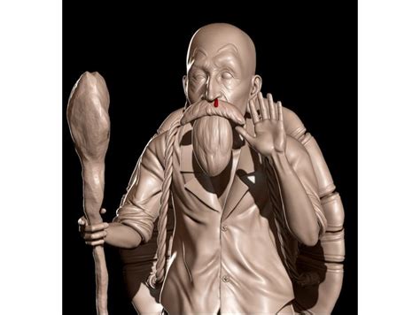 Roshi Turtle MẪu In 3d