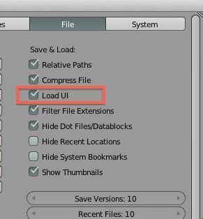 Reset Screen Lay Out To Default Basics Interface Blender Artists Community