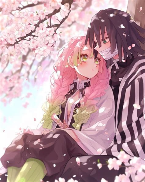 Pin De Dawn Em Mitsuri Kanroji Love Demon Slayer Personagens De