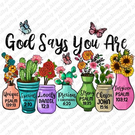 God Says You Are Etsy