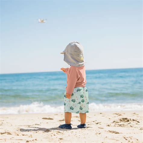 Swim Trunks With Built In Swim Diaper Green Sprouts