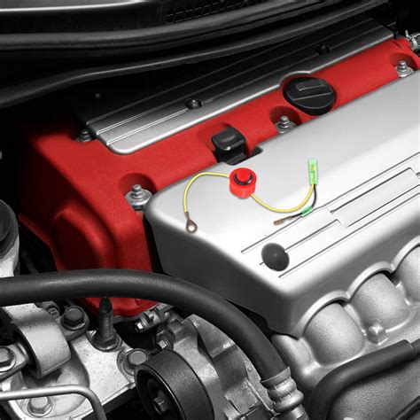 Homemaxs 4pcs Control Switch For Gasoline Engine Trowel Machine Mini Mower Engine Stop Switch