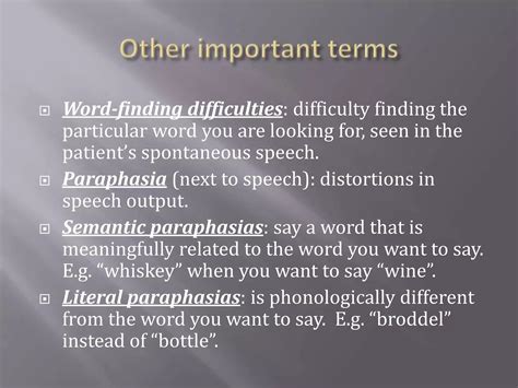 Apraxia Aphasia Assessment And Their Management Pptx
