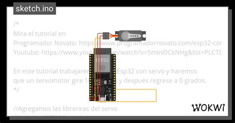 Brayan Servo Wokwi Esp32 Stm32 Arduino Simulator