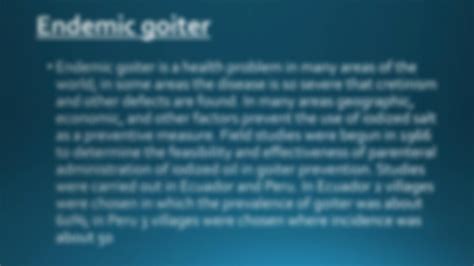 Solution Endemic Goiter As A Sanitary Problem Studypool