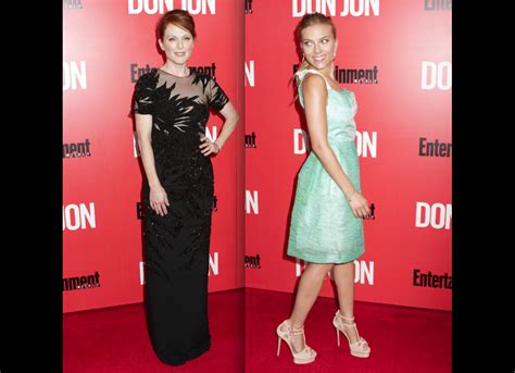 Photo Julianne Moore Et Scarlett Johansson Lors De Lavant Première