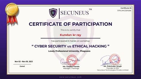Cybersecurity Ethicalhacking Learning Kundan Kr Ray