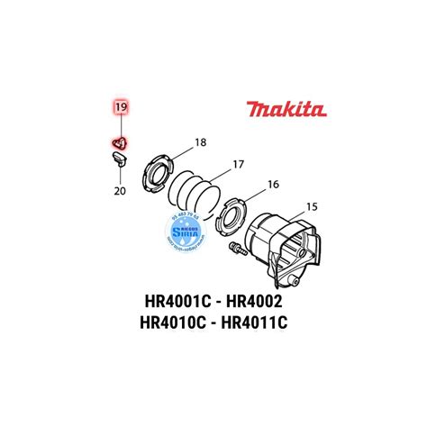 SujeciÓn Herramienta Makita Hr4001c Hr4011c