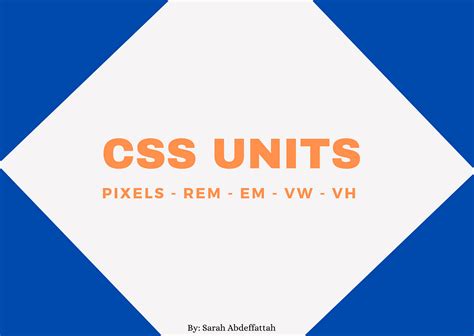 A guide for CSS units. How to use different css units (px, em… | by ...