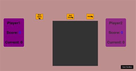 Dicegame Codesandbox