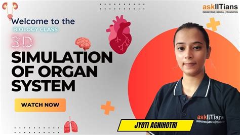 stunning 3d simulation of the human organ system askiitians youtube