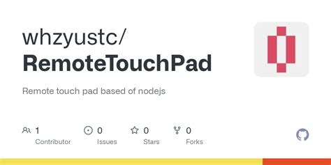 Github Whzyustcremotetouchpad Remote Touch Pad Based Of Nodejs