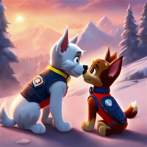 Paw Patrol Fanfiction Marshall And Everests Fanart