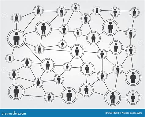 Network Connection Stock Vector Illustration Of Network 35844083