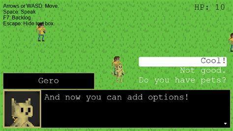 dialogue engine for gamemaker by pikku a gamemaker marketplace