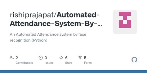 GitHub Rishiprajapat Automated Attendance System By Real Time Face Recognition An Automated