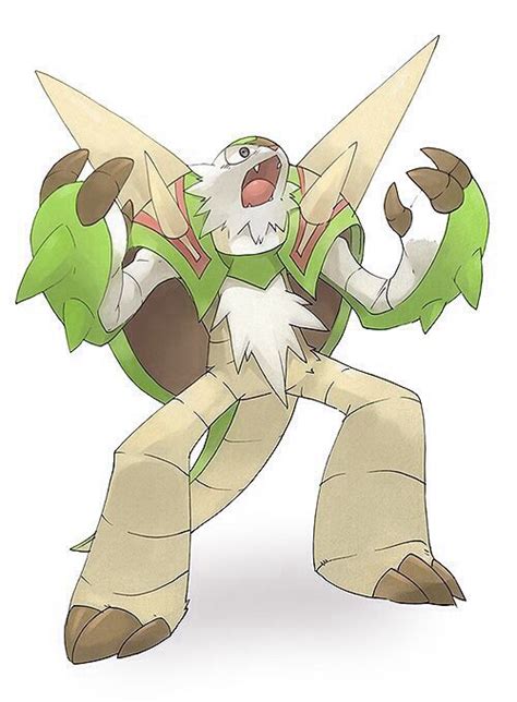 Chesnaut In 2025 Pokemon Teams Pokemon Characters Pokemon Art