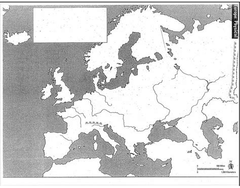Ap Euro Physical Map Test Quiz