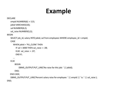 Ppt Procedural Language Pl Sql Powerpoint Presentation Free Download Id 5425682