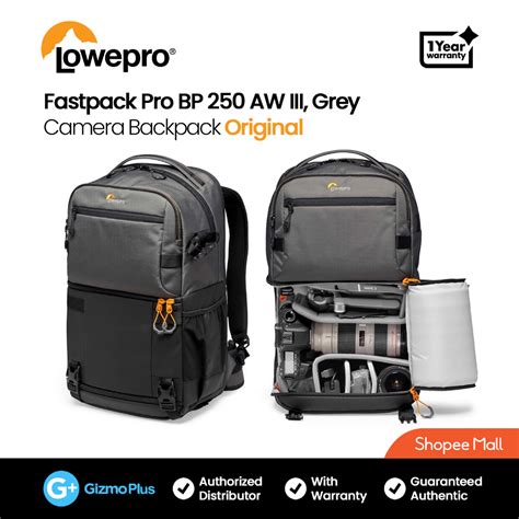 Lowepro Fastpack Pro Bp 250 Aw Iii Camera Backpack Camera Bag Grey