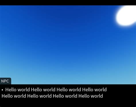 Bullet Symbols In Dialogue System For RPG Scripting Support Developer Forum Roblox