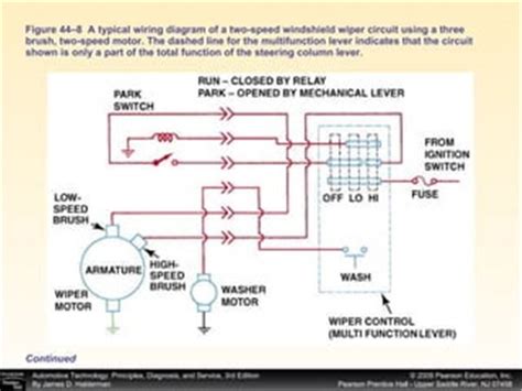 Wiper Motor Wiring Colours