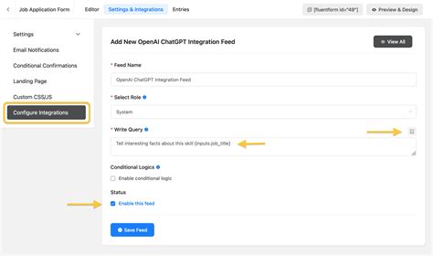 How To Connect Chatgpt With Fluent Forms Create Forms Using Prompt