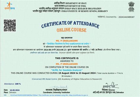 sreelakshmi p on linkedin ai ml geodataanalysis iirs isro