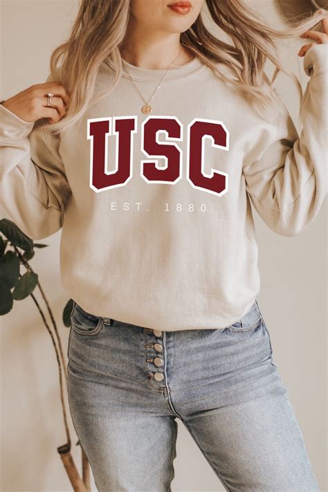 Usc Sweatshirt Usc Shirt For Women University Of Southern California