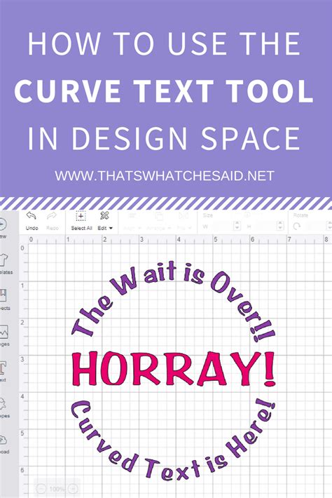 How To Curve Text In Cricut Design Space Cricut Tutorials How To Use Cricut Diy Cricut
