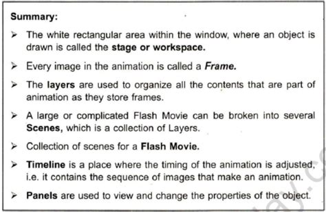 Flash Class 9 Computer Science Notes Pdf