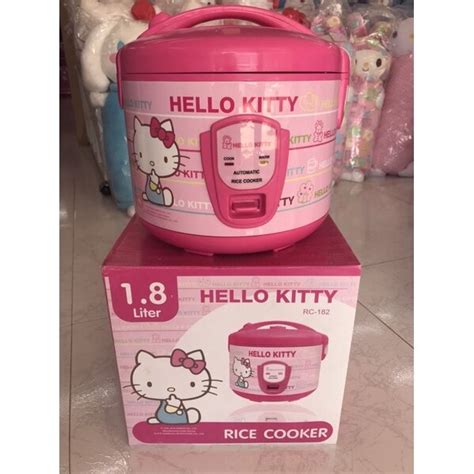 ช่วงโปร กรอก Kitty01 ลดทันที 75฿หม้อหุงข้าว อุ่นทิพย์ ลายคิตตี้ Hello Kitty รุ่น Rc 112