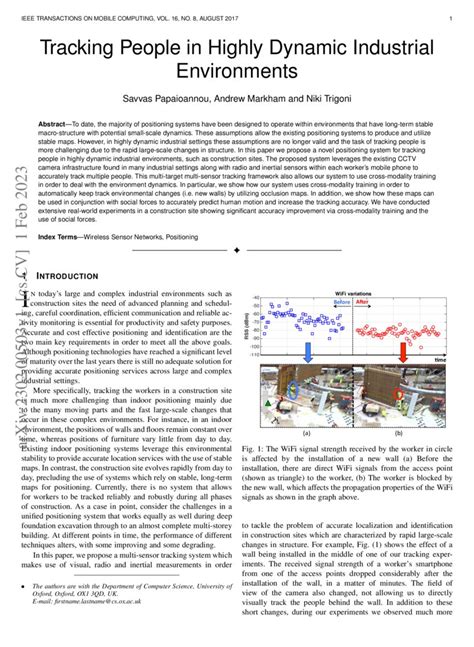 Tracking People In Highly Dynamic Industrial Environments Deepai