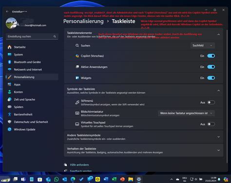 Missing Copilot Shortcut On The Taskbar Microsoft Community Hub