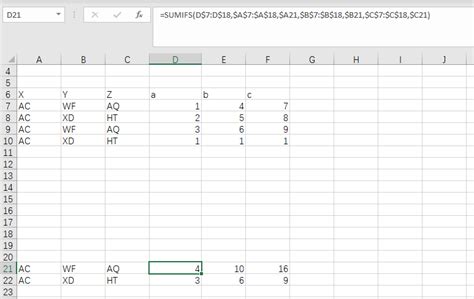 How Can I Use A Sumifs Function With An Xlookup Function Providing An