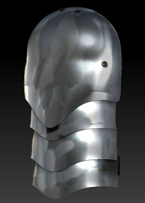 Portfolio Blog Armor Parts Zbrush Screenshots