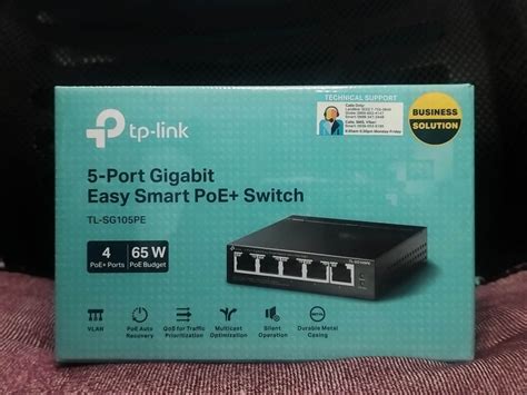 Tp Link Tl Sg Pe Port Gigabit Easy Smart Switch With Port Poe Gigabit Non Poe W