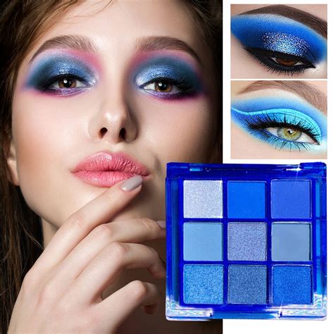 Korean Makeup Blue Eyeshadow