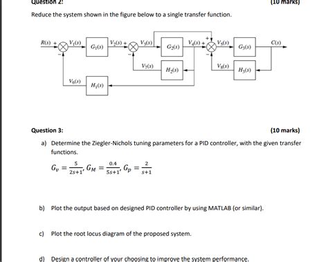 solved question 2 reduce the system shown in the figure