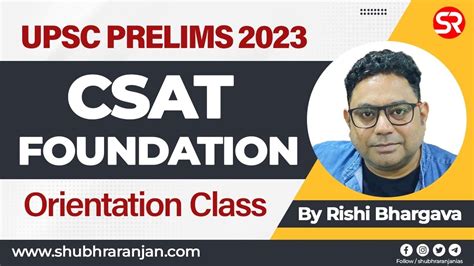UPSC Prelims CSAT Foundation Orientation Class Number System Part By Rishi Bhargava