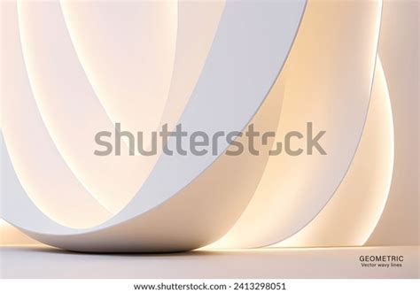 Abstract Vector Wavy Lines Flowing Smooth Stock Vector Royalty Free 2413298051 Shutterstock