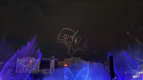 Photos Video Drones Return To Cinesational Nighttime Spectacular At