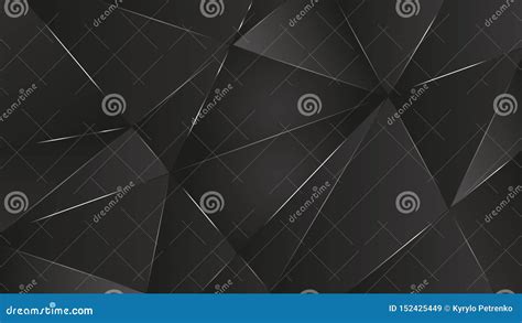 Black Ground Abstract Vector Graphic Light Wallpaper Stock Vector