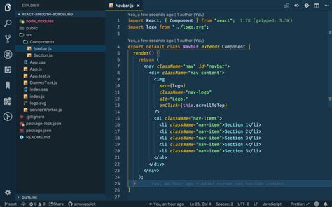 Прокрутка в React разработка плавной анимации на странице с помощью Scroll