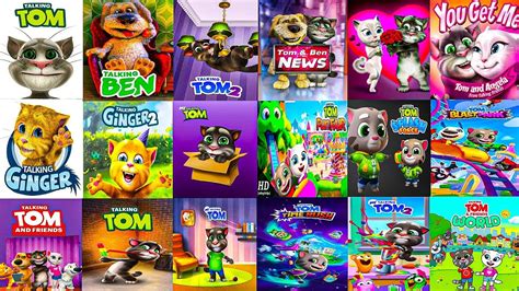 The Evolution Of Talking Tom Games 2010 2024 Youtube