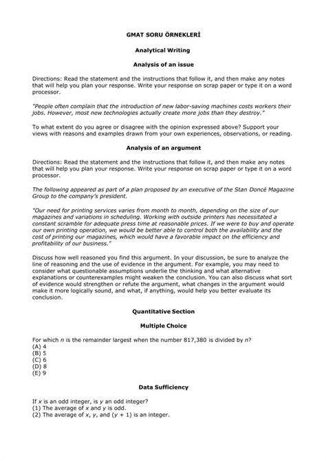 pdf gmat soru ornekleri dokumen tips