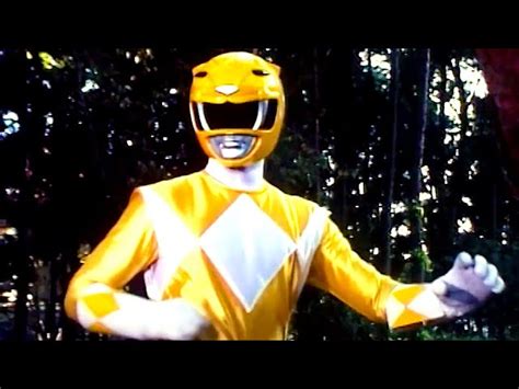 Sexy Yellow Power Ranger Costume