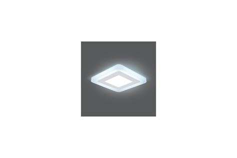 Светильник Gauss Backlight квадрат Акрил, 3+3W, LED 4000K, 105*105, SQ ...