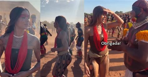 Anitta Se Emociona Ao Participar Do Ritual Kuarup No Xingu E Reafirma