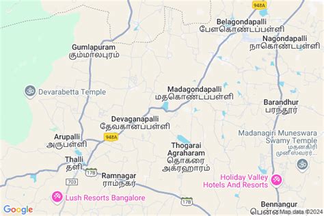 Devaganapalli Village Thally Block Krishnagiri District